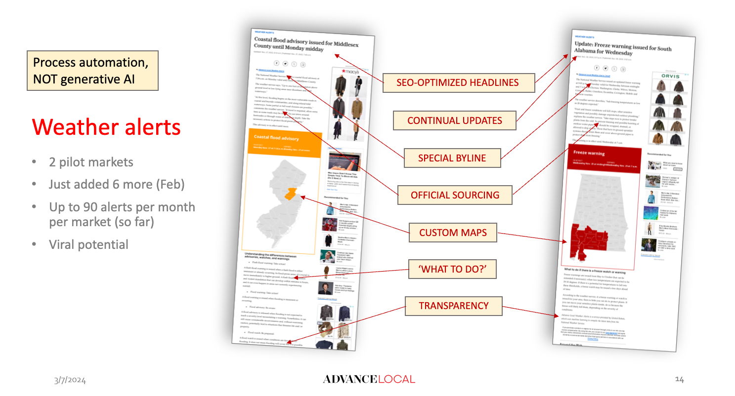Weather warnings – triple win for local US newsrooms